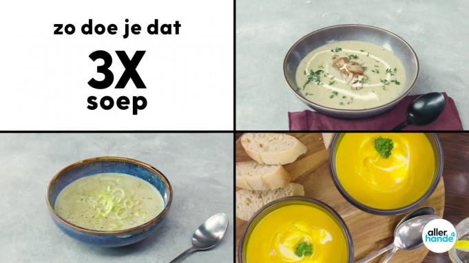 Zo doe je dat: 3 x soep maken - Video - Allerhande - Albert Heijn